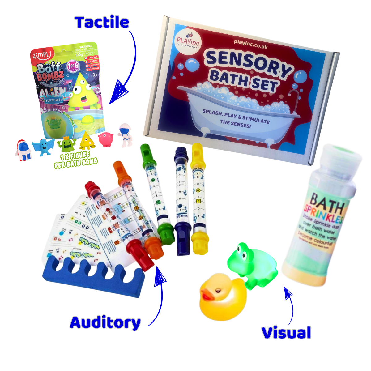 Sensory Bath Toys for Kids with Additional Needs – Playinc